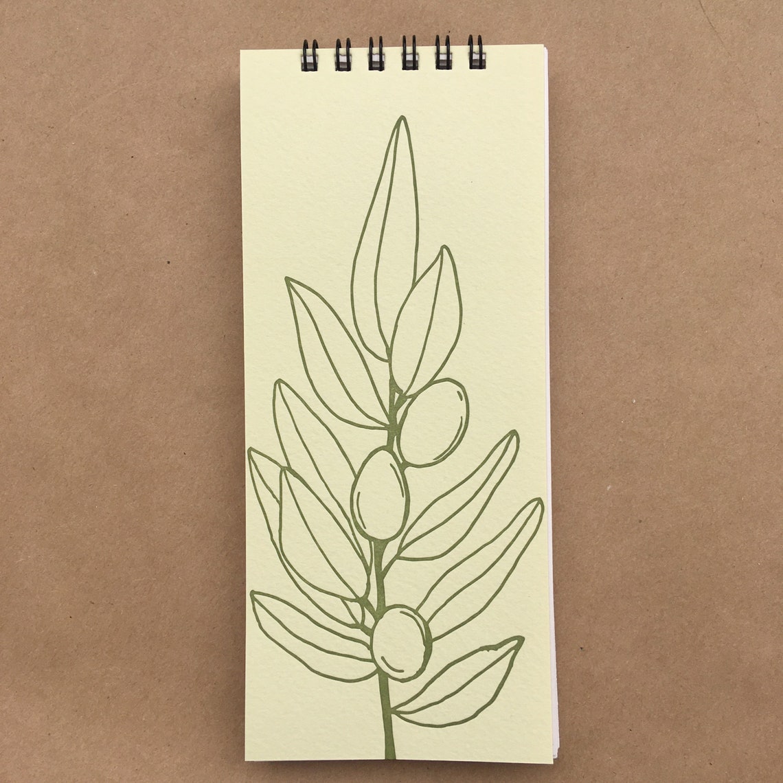 Olive Branch to Do List Notepad - Etsy