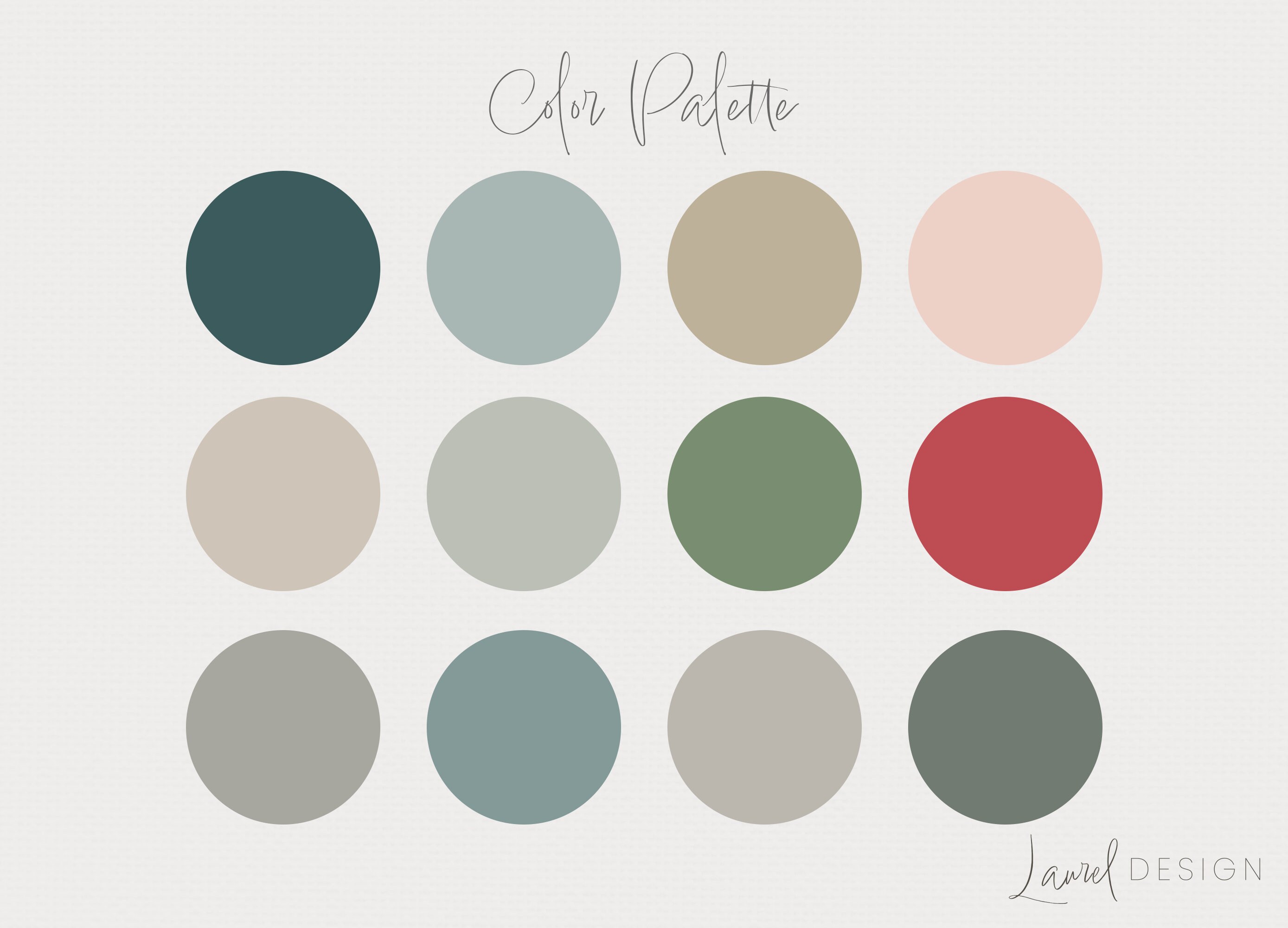 2025 Retro Minimalist Monthly Calendar: Natural Color Palette for At-a ...