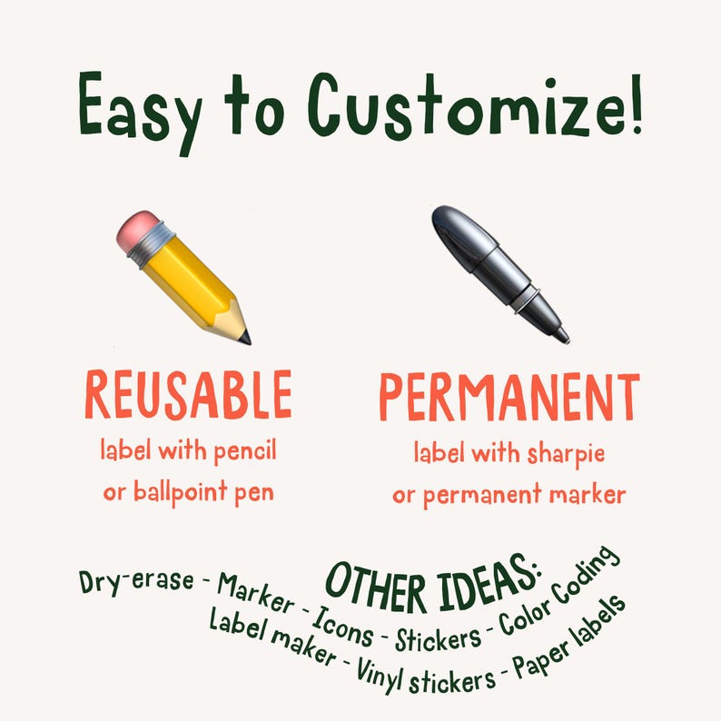 Customizable Yoto Card Binder Dividers | Color-coded, Reusable Tabs - Etsy