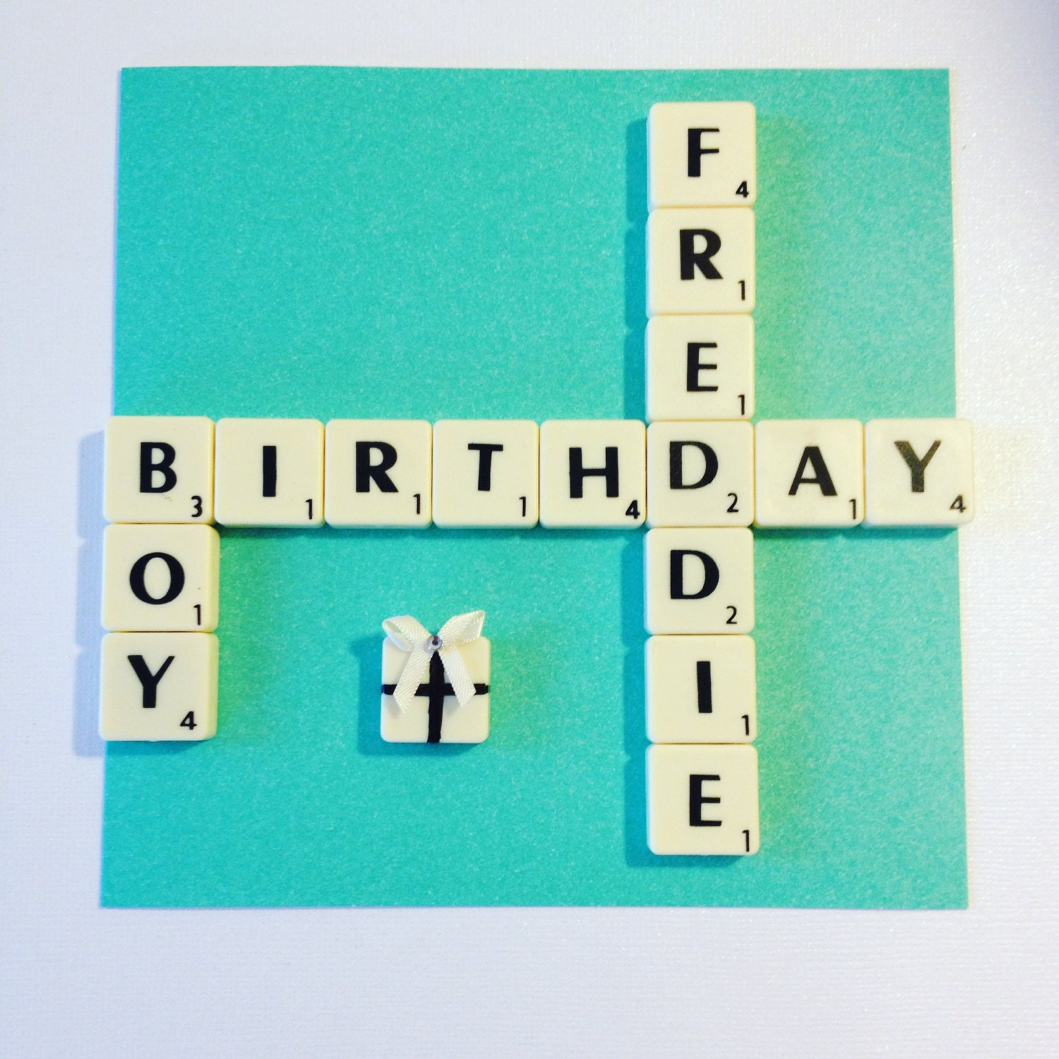 Personalised Birthday Scrabble Cards All Ages 18th 21st | Etsy UK
