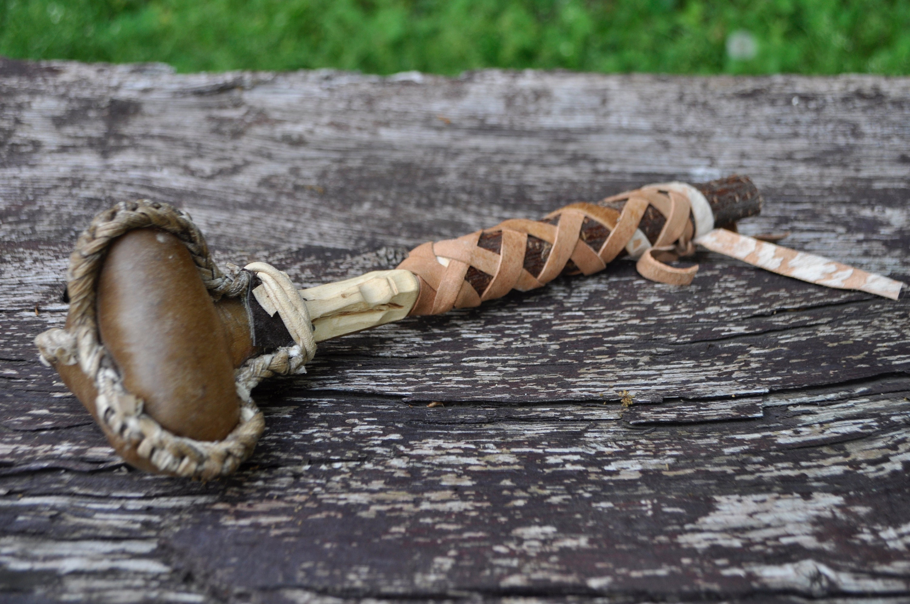 Shamanic Rattle Shaker Rawhide Rattle Horse Hide Rattle | Etsy