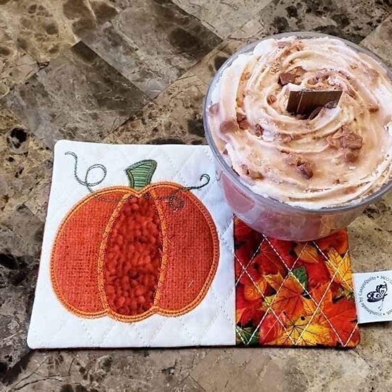Fall Mug Rug - Etsy