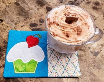 Happy Birthday Mug Rug - Etsy