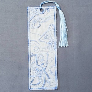 Fish Design Free Standing Lace Bookmark - Intricate Handcrafted Lace ...