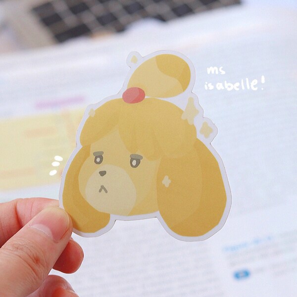 Isabelle Sticker - Etsy