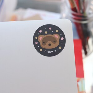 Tom Nook Sticker animal Crossing Weatherproof Vinyl Sticker - Etsy
