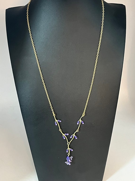 Michael Michaud Lavender Necklace - Gem