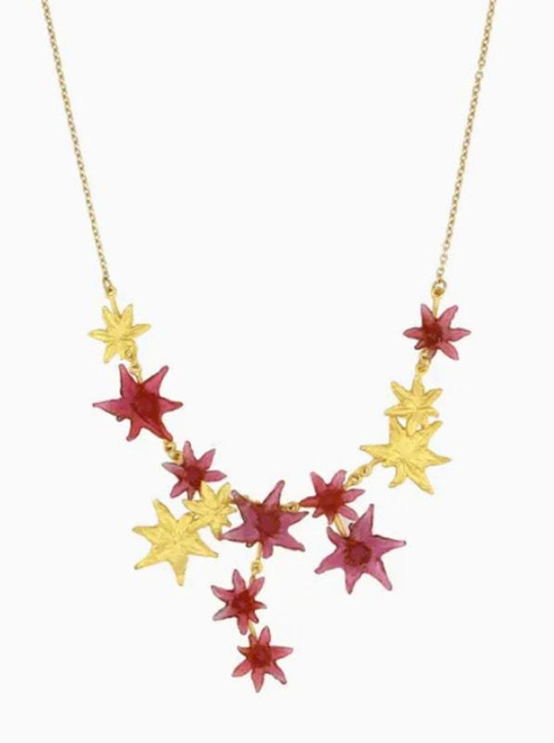 Michael Vincent Michaud 18K Japanese Maple Statement Necklace - Etsy