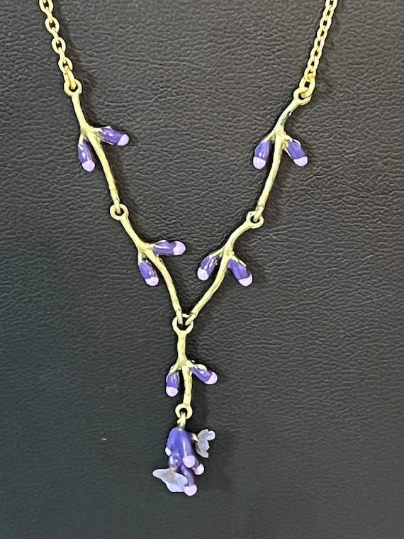 Michael Michaud Lavender Necklace - Gem