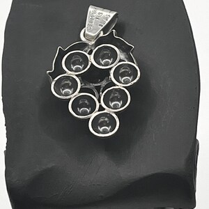 Vintage 925 Sterling Silver Denmark Grape Pendant Signed - Etsy