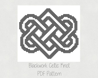 Celtic Blackwork - Etsy