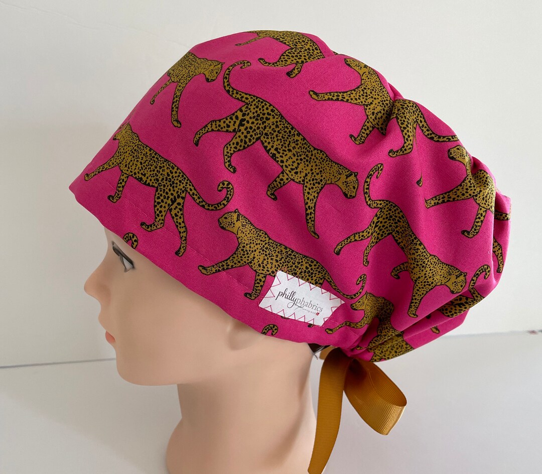 Women's Surgical Hat~Euro Style~Cheetah~Leopard~Animal Print ...