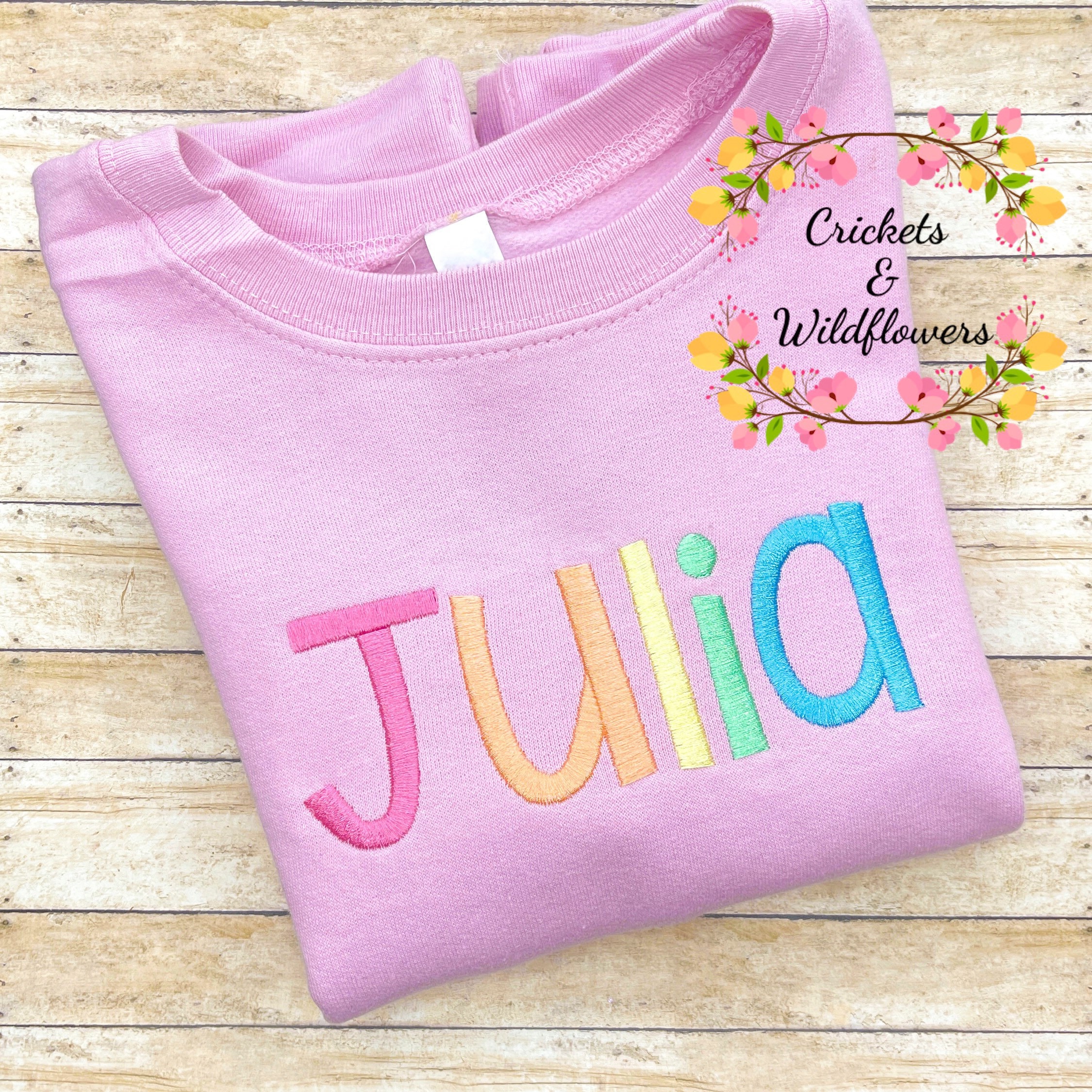 Kids Name Sweater Monogrammed Sweatshirt Kids Sweatshirt - Etsy