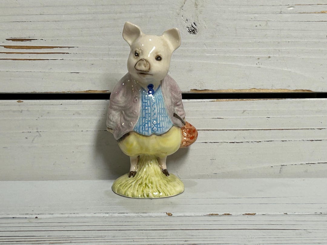 Vintage Royal Albert Pigling Bland Beatrice Potter/ Piglet Ceramic ...