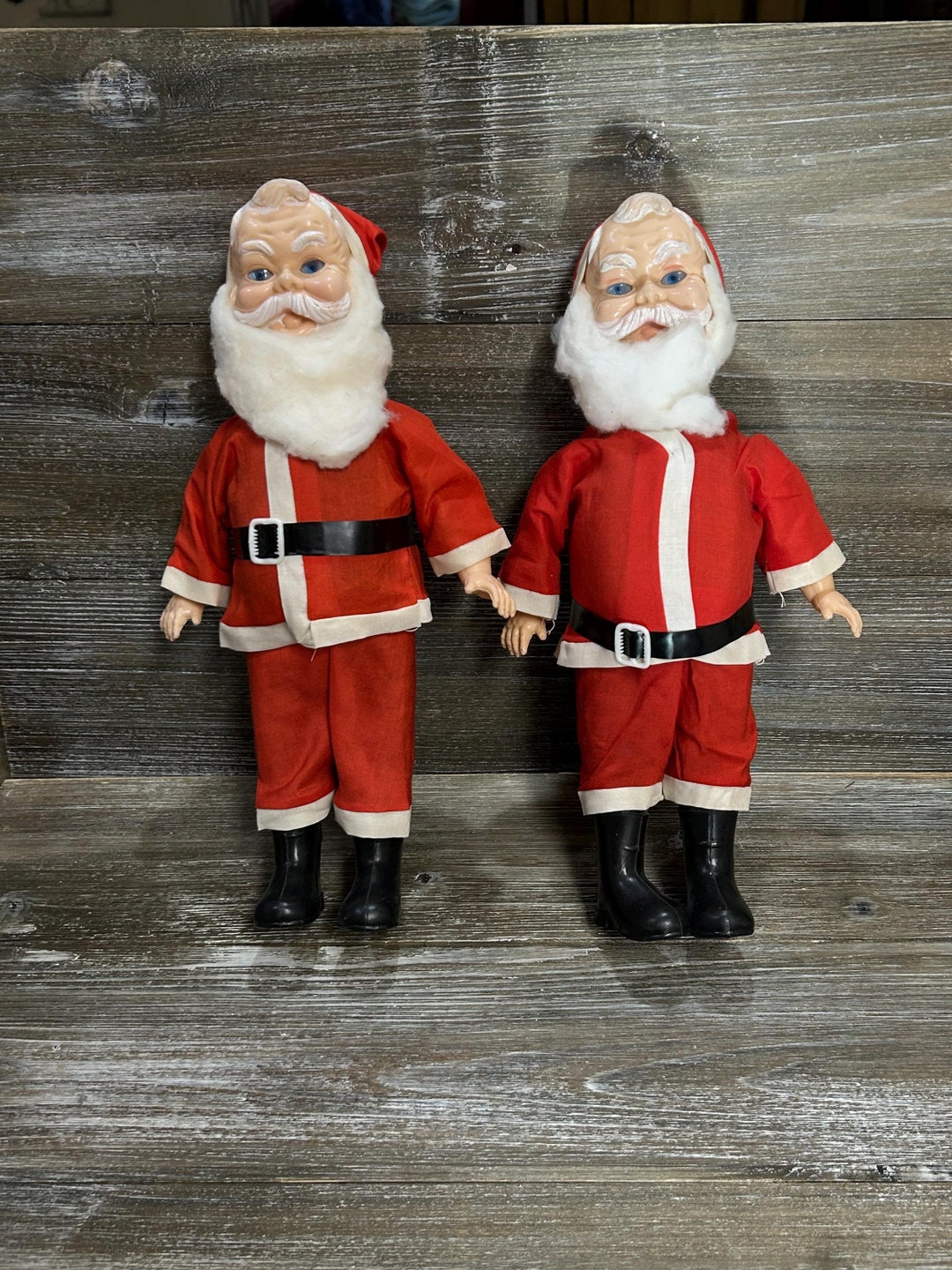 Midcentury Santa Doll/ Kitsch Santa Doll/ Collectible Mid Century Santa ...