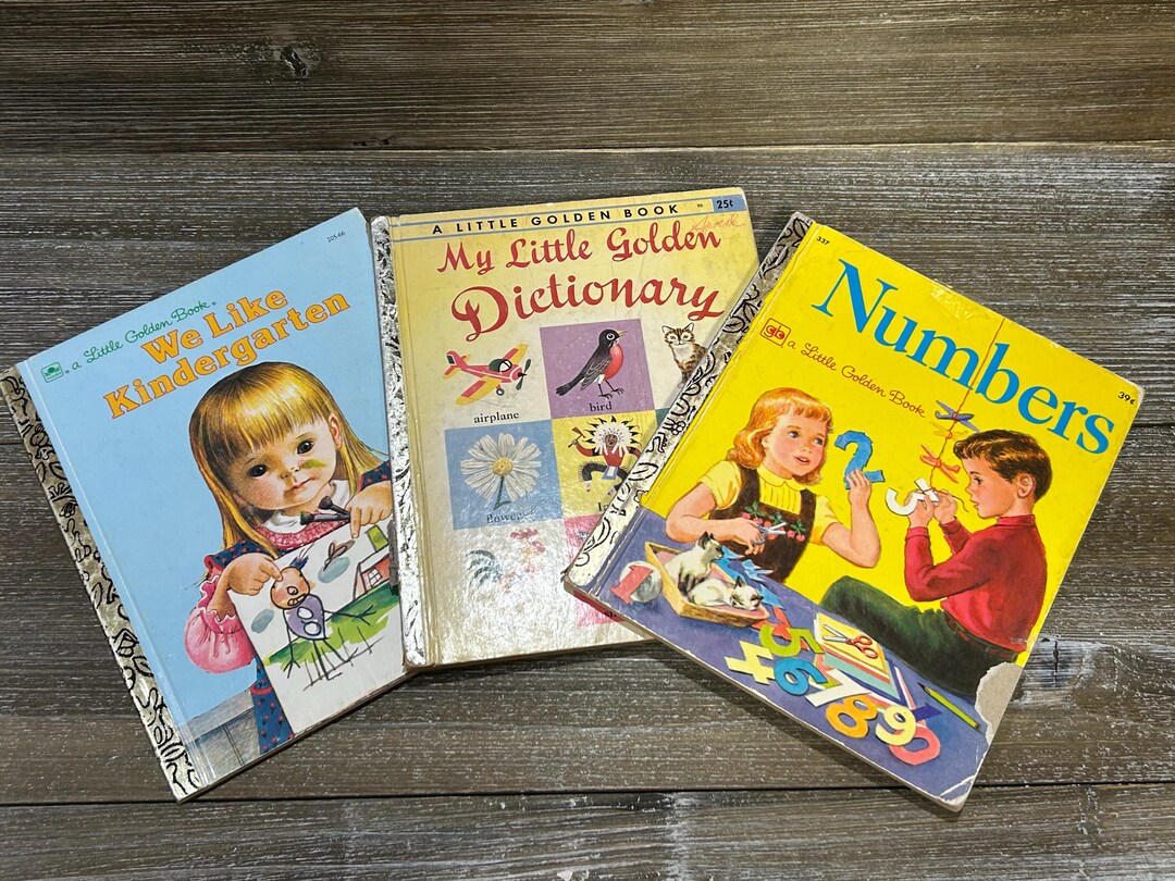 Vintage Golden Books Set of 3 Classic Golden Books/ Children’s Books - Etsy