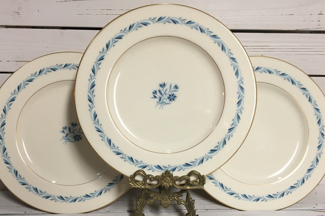 Set 6 Lennox Blue Ridge Dinner Plates - Etsy