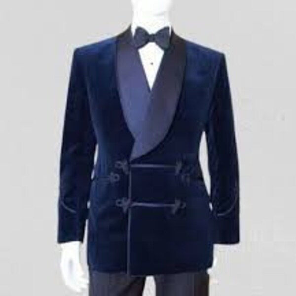 Royal Blue Tuxedo Jacket - Etsy