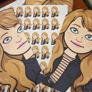 Custom Bitmoji, Sticker Sheet, Bitmoji Classroom Decor, Bitmoji ...