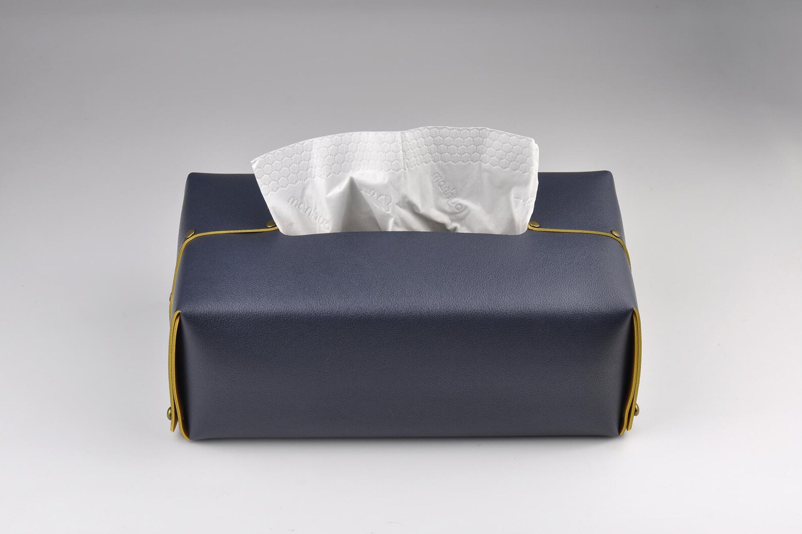 Hanging Tissue Box Holder With Detachable Straps, Decorative PU Leather ...
