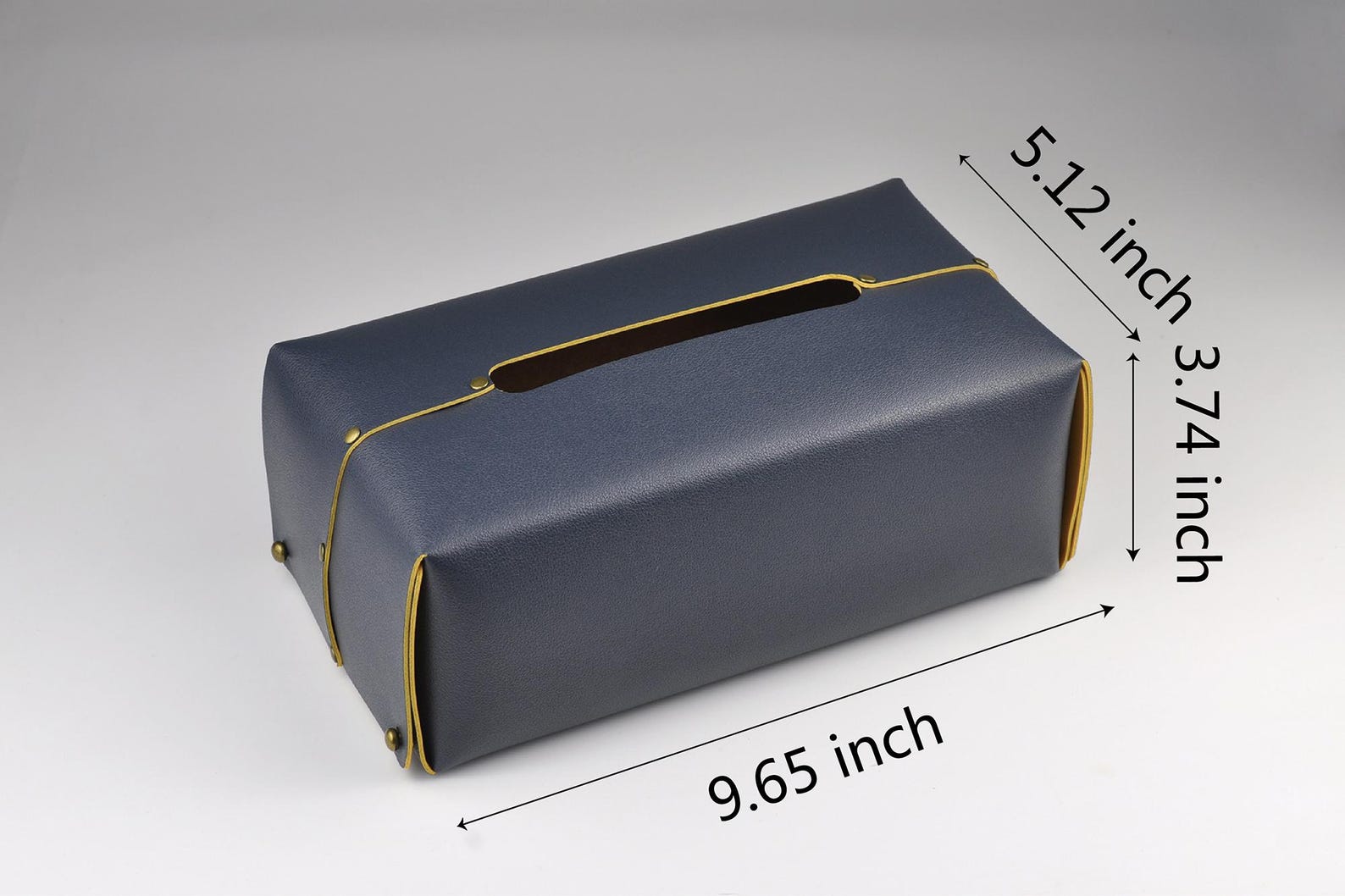 Hanging Tissue Box Holder With Detachable Straps, Decorative PU Leather ...
