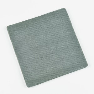 Square PU Leather Coaster With Pattern, Water Resistant Drinkware ...