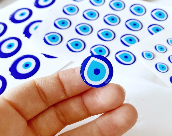 Evil Eye Sticker Pack, Planner Sticker, Sticker Sheet at Various Sizes ...