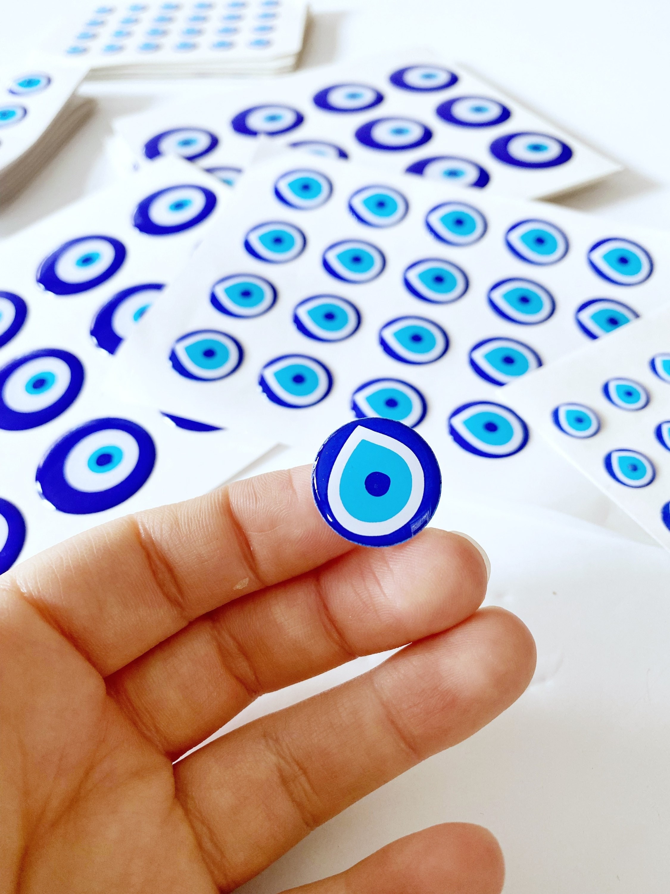 Evil Eye Sticker Pack, Planner Sticker, Sticker Sheet at Various Sizes ...