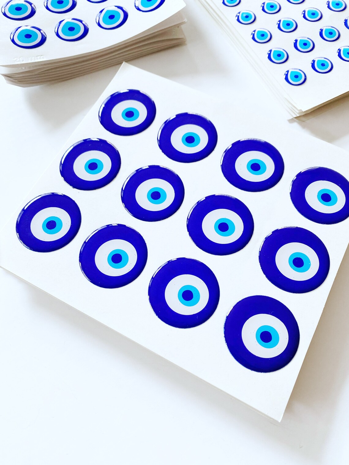 Evil Eye Sticker Pack, Planner Sticker, Sticker Sheet at Various Sizes ...