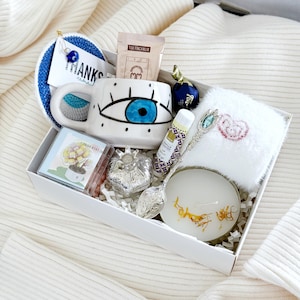 Cozy Gift Box With Mug, Self Care Gift Box, Positive Vibes Gift Box ...