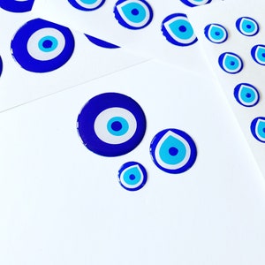 Evil Eye Sticker Pack, Planner Sticker, Sticker Sheet at Various Sizes ...