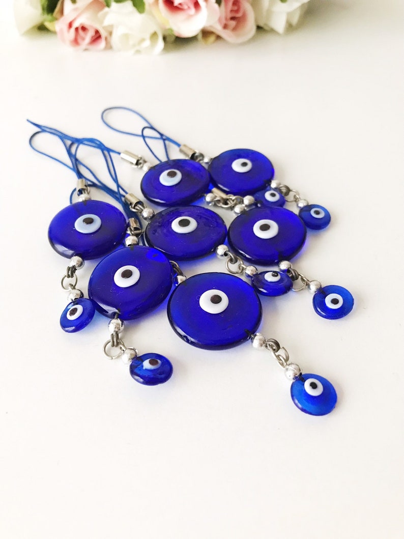 Car rear view mirror charm glass evil eye bead evil eye | Etsy Car rear view mirror charm glass evil eye bead evil eye | Etsy