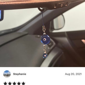 Evil Eye Car Amulet for Protection, Unique Evil Eye Car Mirror Hanging ...