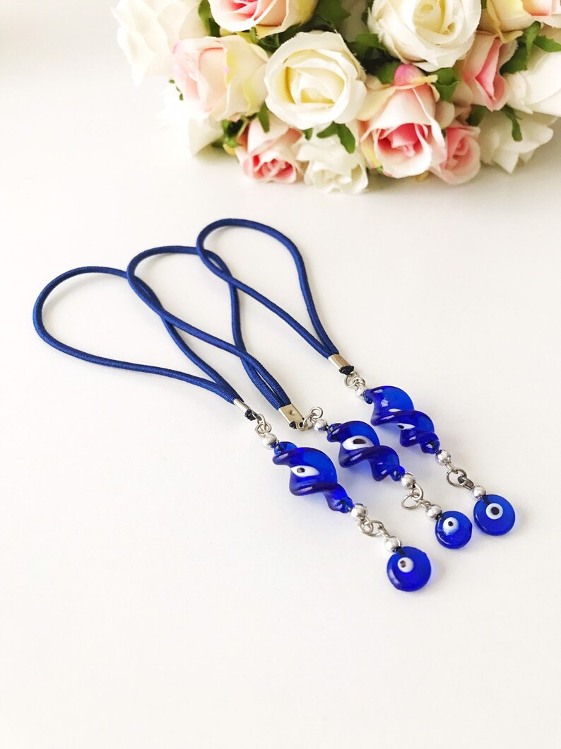 Evil Eye Car Mirror Charm, Evil Eye Pendant, New Car Gift for Boyfriend ...