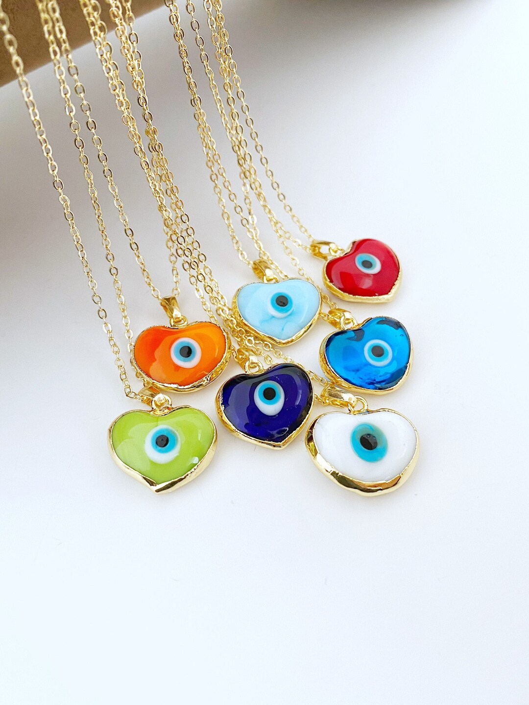 Evil Eye Necklace, Mothers Day Gift Necklace, Love Necklace, Murano ...