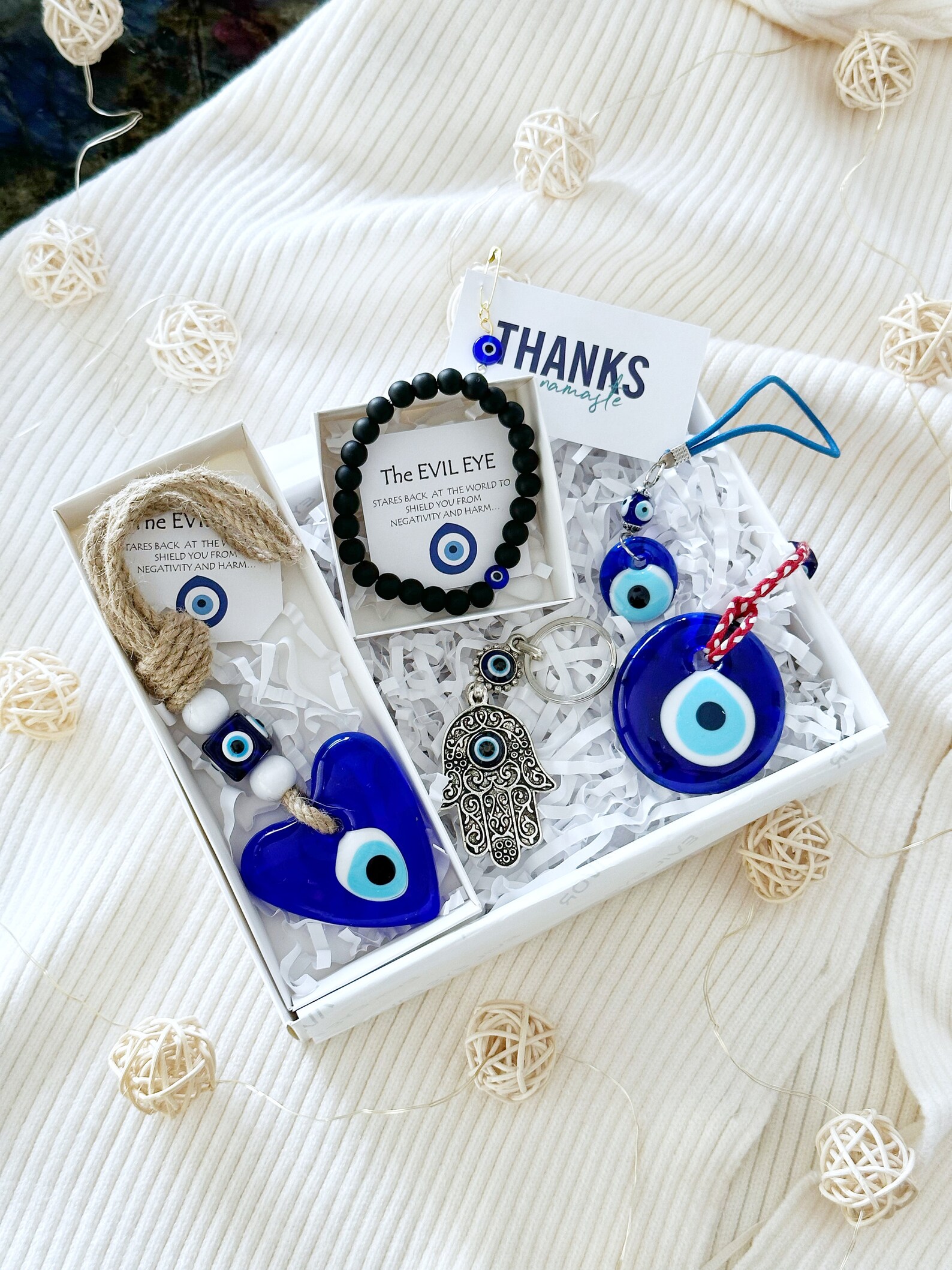 Valentines Day Gift, Evil Eye Gift Box, Valentines Day Care Package for ...