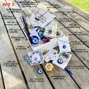 Best Holiday Gift, Evil Eye Gift Box, Cozy Hygge Gift Box With Mug ...