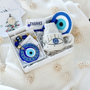 Valentines Day Gift Box, Hygee Gift Box With Evil Eye, Cozy Gift Box ...