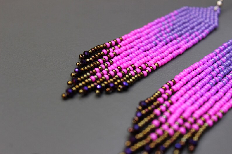 Ultra Violet Earrings Style Women Earrings Long Earrings - Etsy