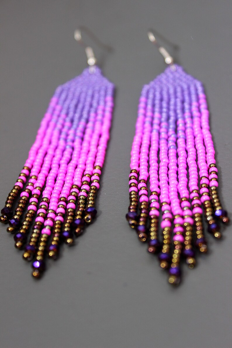 Ultra Violet Earrings Style Women Earrings Long Earrings - Etsy