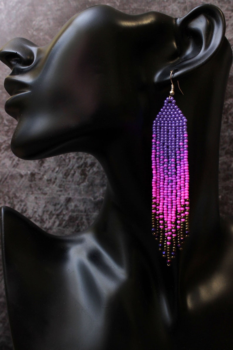 Ultra Violet Earrings Style Women Earrings Long Earrings - Etsy