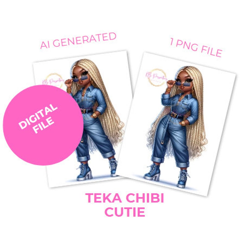 Teka Chibi Cutie - Etsy