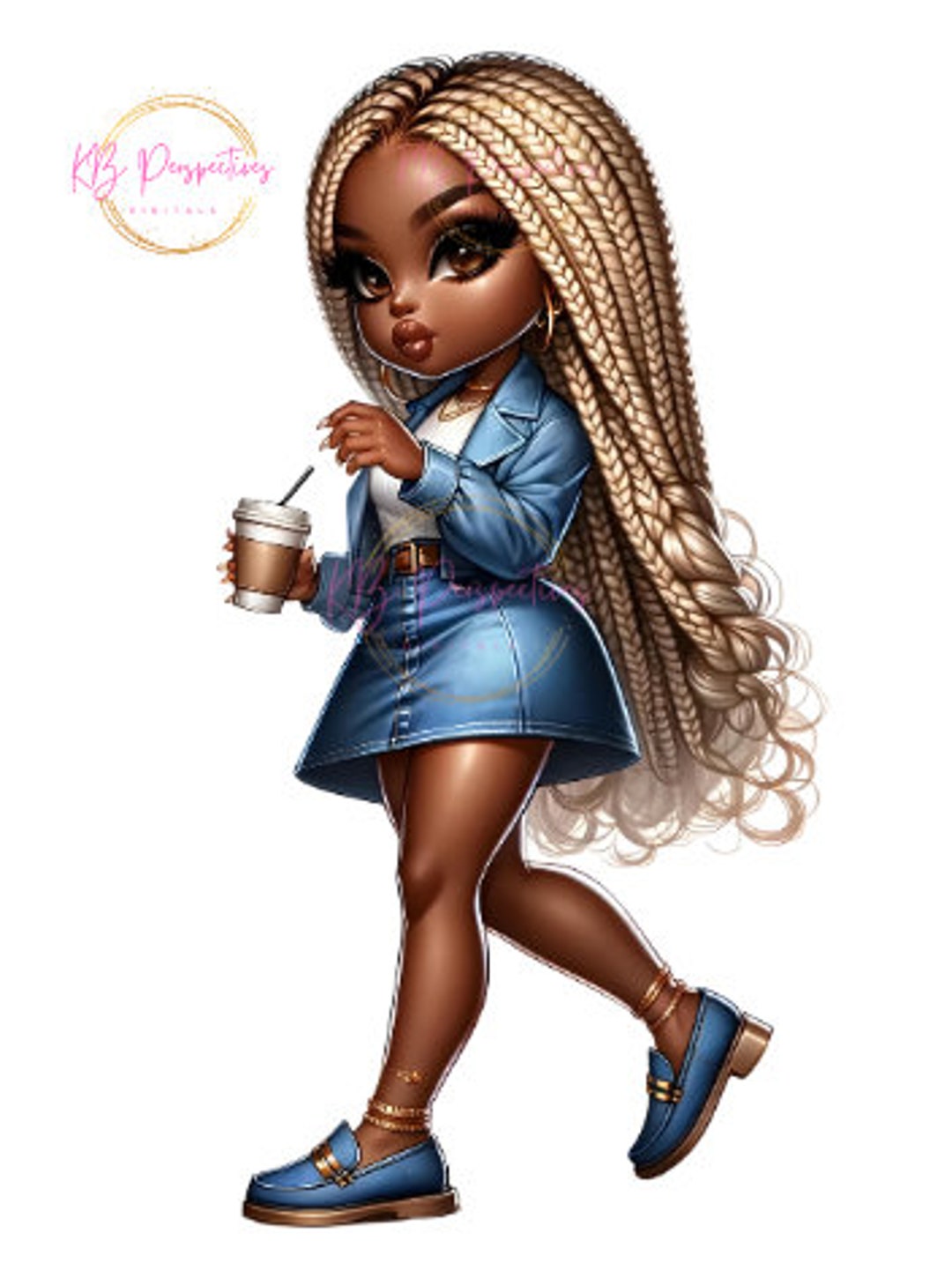 Coffeetime 3 Chibi Cutie - Etsy
