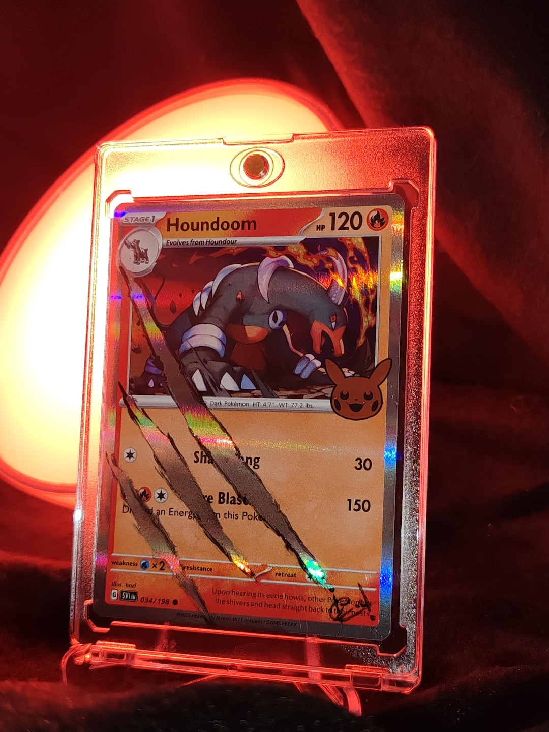 Alteration Carte Pokemon Houndoom/ Démolosse - Etsy