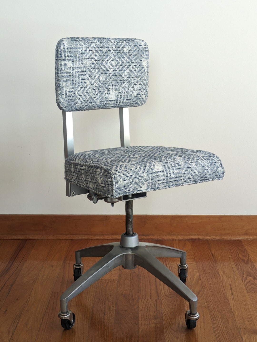 Vintage Metal Office Chair Industrial Desk Chair - Etsy