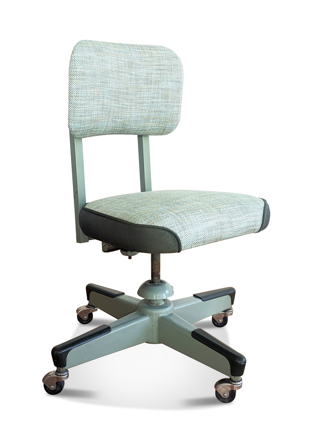 Vintage Industrial Desk Chair - 1950s Tanker Chair - Etsy