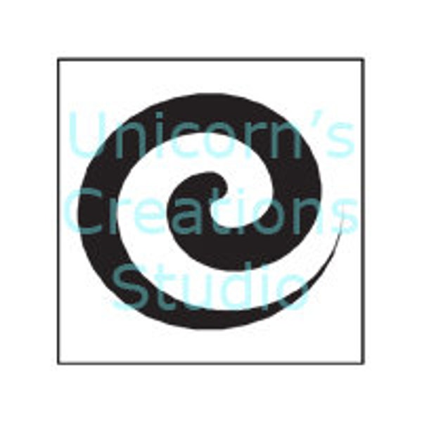 Spiral Stencil - Etsy