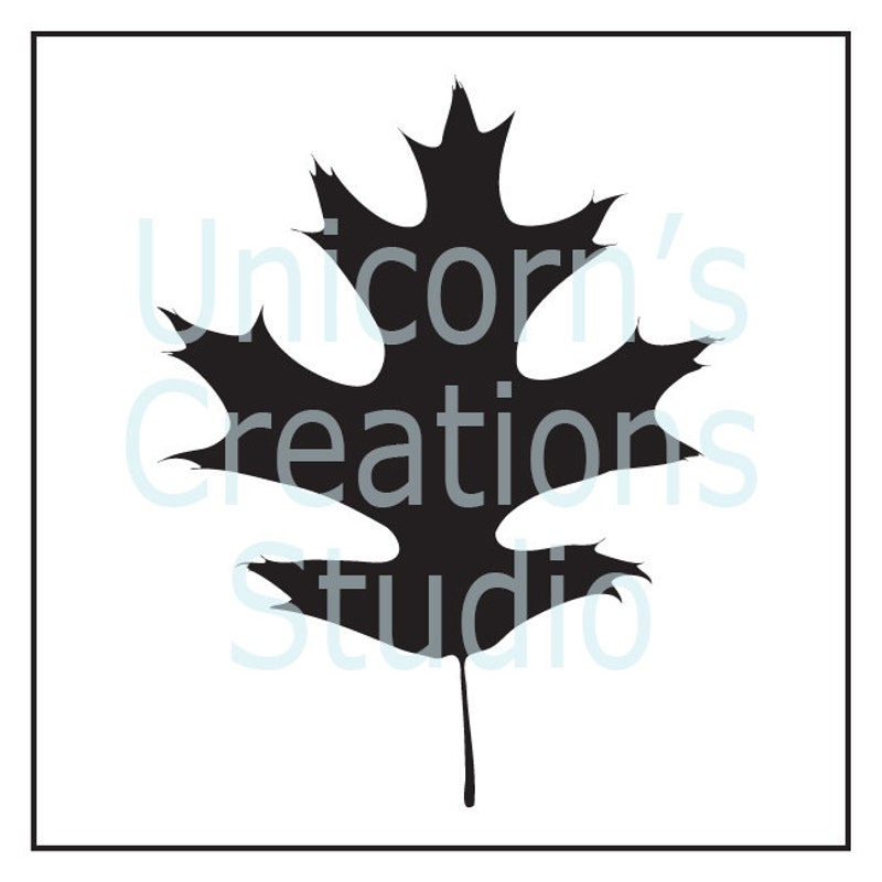 Oak Leaf Stencils - Etsy