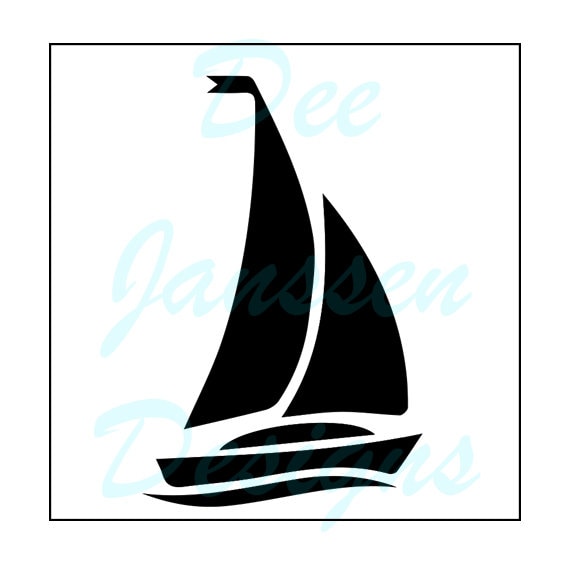 Sailboat Stencils