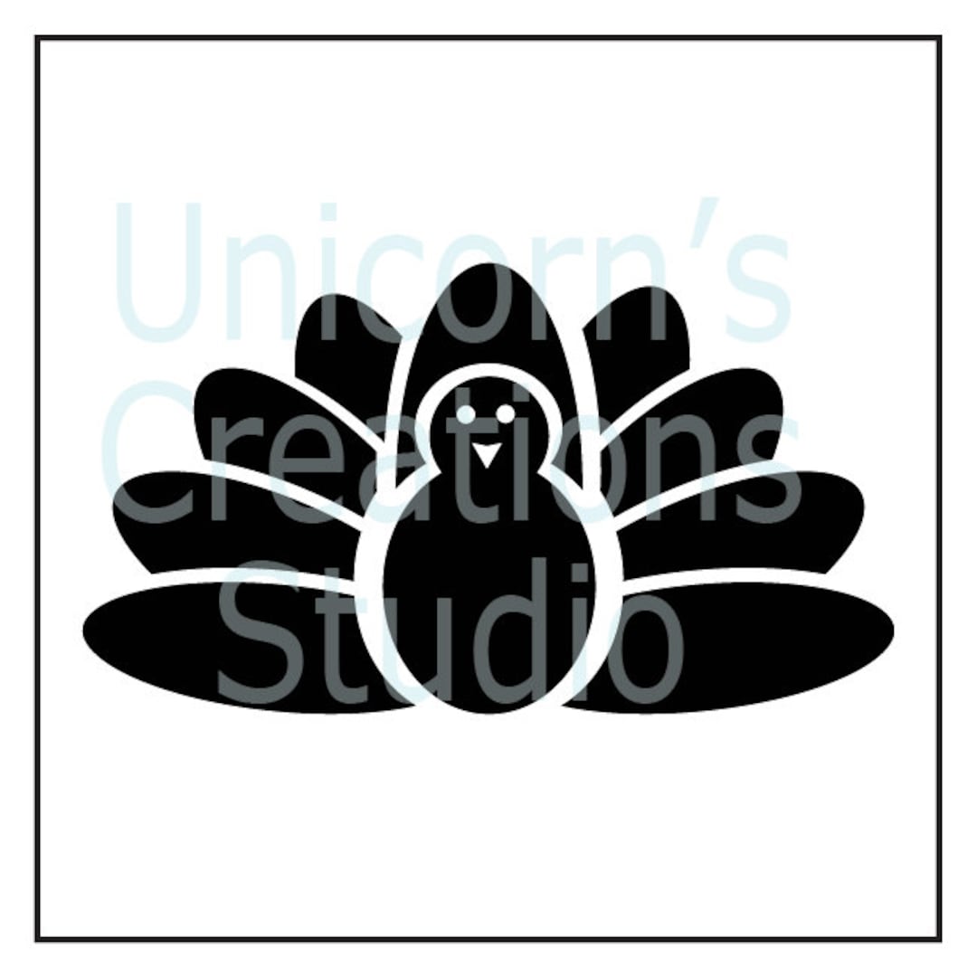 Mylar Turkey Stencil: Thanksgiving Decor, Fabric Painting, Scrapbooking ...